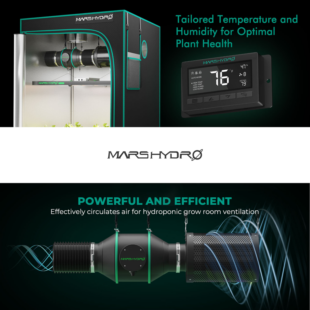 Mars Hydro Intelligent Fan & Filter Kit – ledgrowstore.co.uk