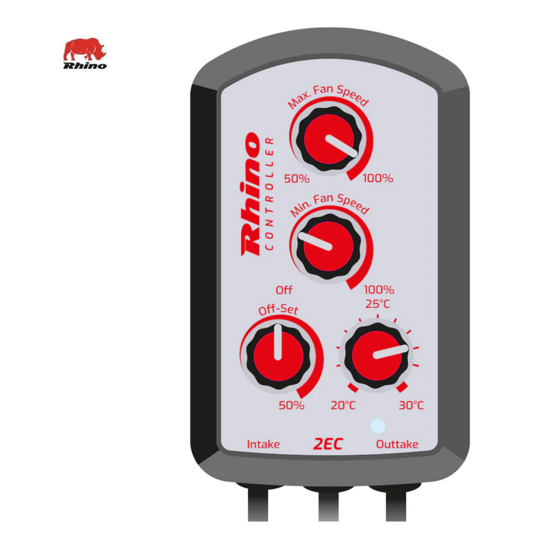 Rhino EC Fan Controller - Duel Fan – ledgrowstore.co.uk