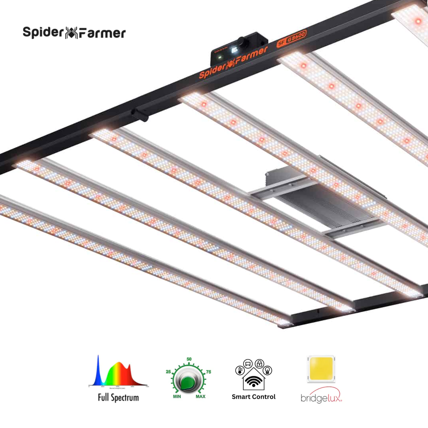 Spider Farmer G8600 SMART LED Grow Light 800w – ledgrowstore.co.uk